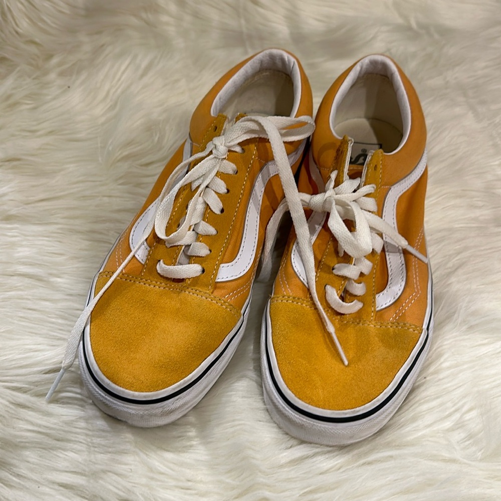 Vans Golden Yellow Old Skool Shoes - Gem